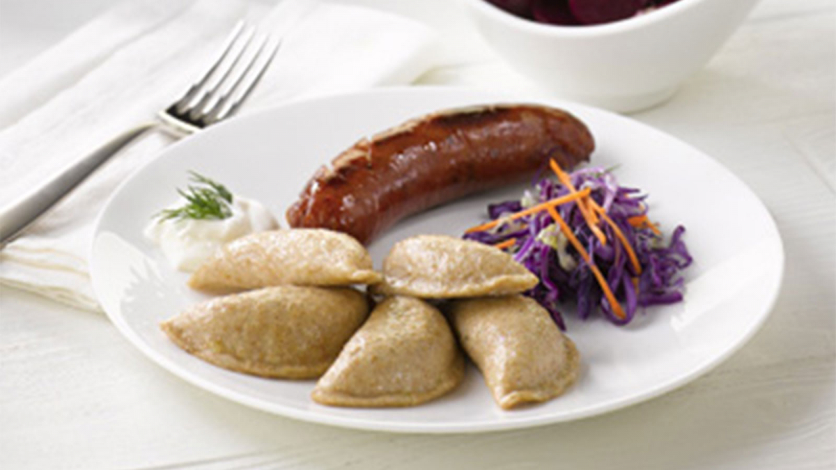 Perogie & Sausage Dinner Ukrainian Style – Take Out Only – Ontario ...