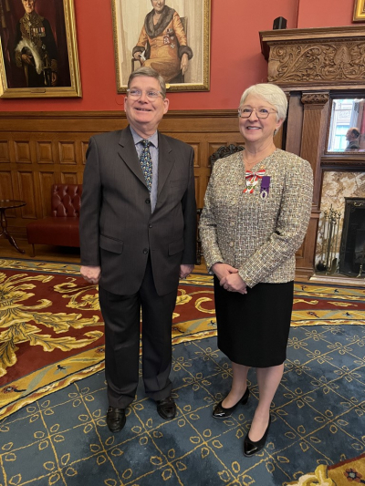State Advocate Henry Miller with The Honourable Edith Dumont ...