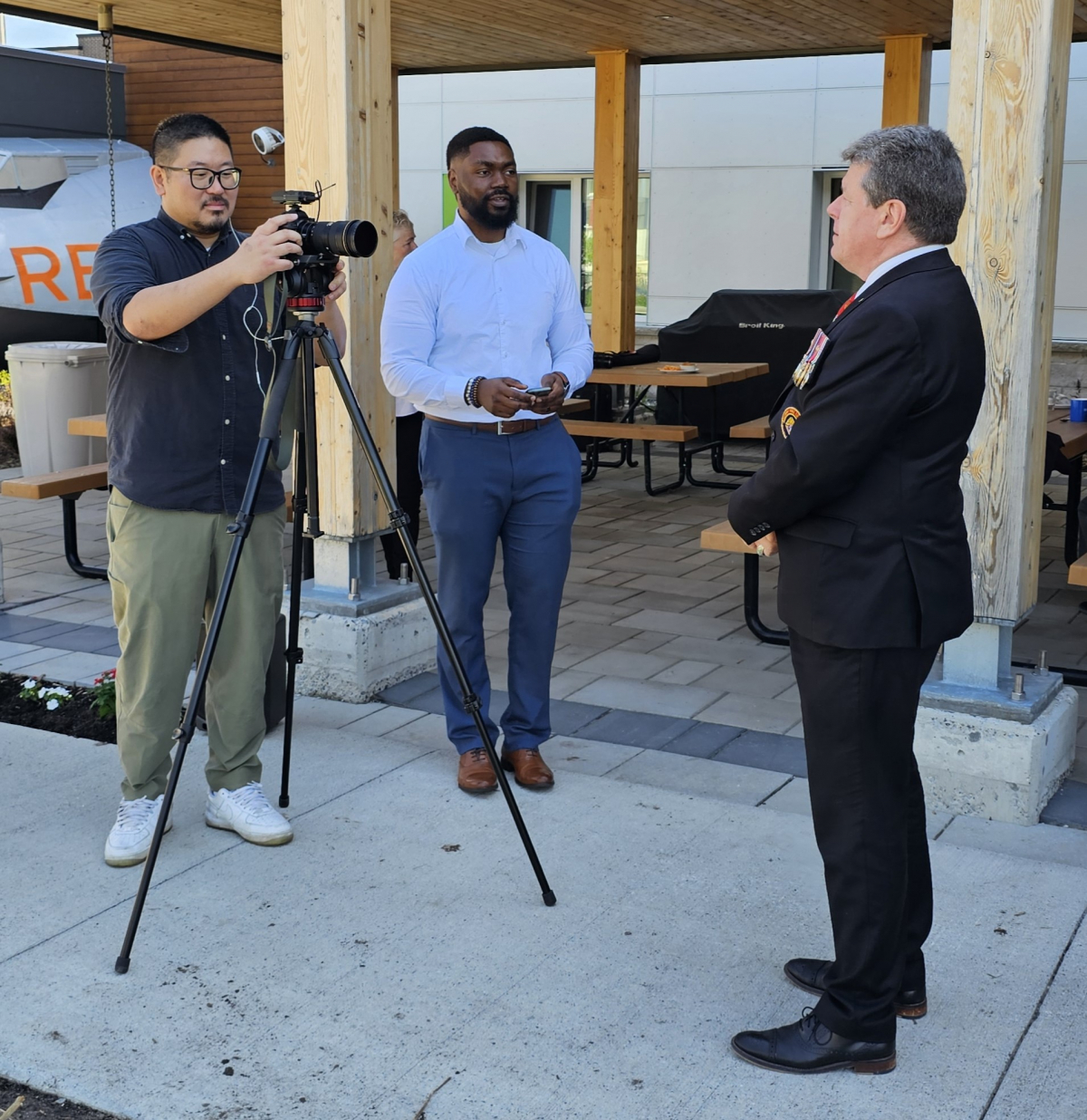 Passing the Torch – D-Day Ceremony at Veterans’ House Canada. – Ontario ...
